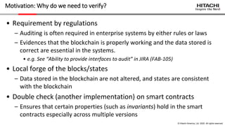 Practical Tools for Enterprise Uses of Hyperledger Fabric (Audit and System Operations) | PDF ...