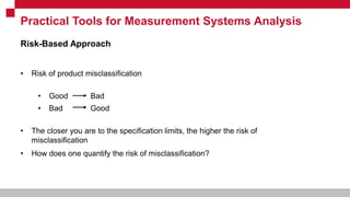 Practical Tools for Measurement Systems Analysis | PDF