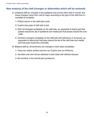Practical tricks in cleft lip and palate | PDF