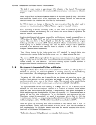 Practical Troubleshooting and Problem Solving of Ethernet Networks | PDF