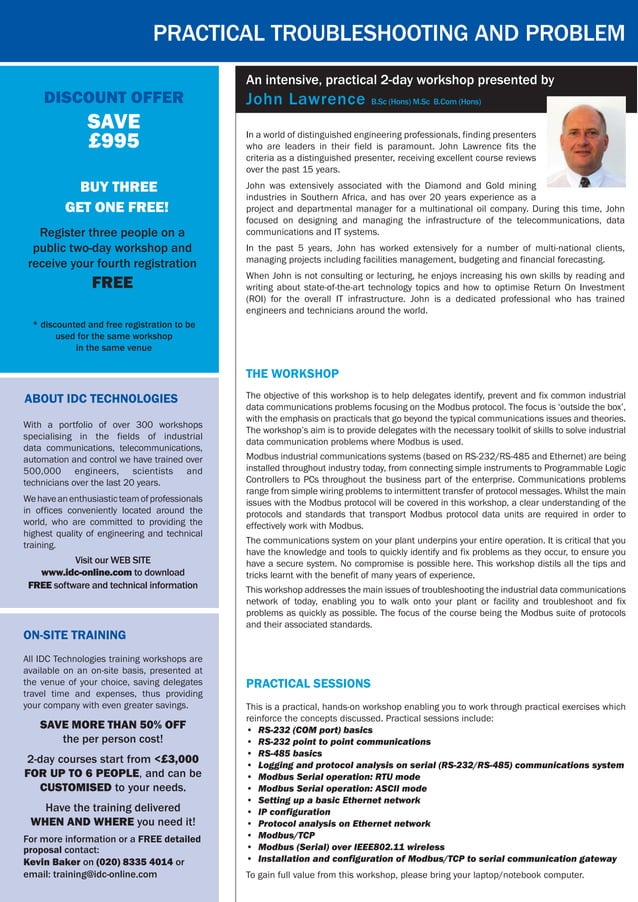 Practical Troubleshooting and Problem Solving of Modbus Protocols | PDF