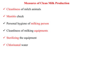 Practical Unit 12 Clean milk production and milking methods.pptx