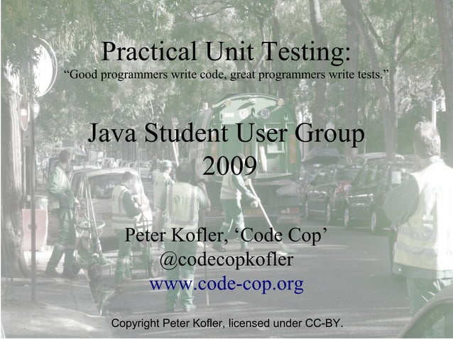 Practical Junit Testing 2009 Pdf
