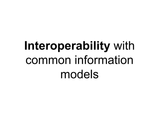 Practical usage of OPC UA information models | PPT Practical usage of OPC UA information models | PPT