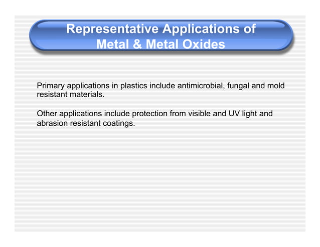 Practical Use Of Nanomaterials In Plastics | PPT