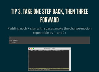 Practical vim tips | PDF