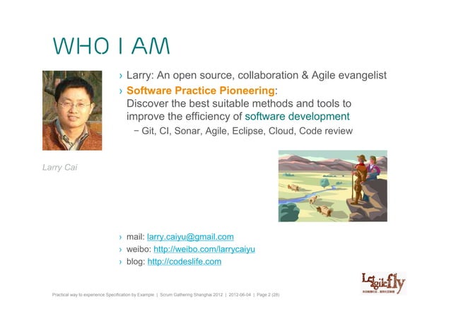 Practical way to experience of Specification by Example | PPT