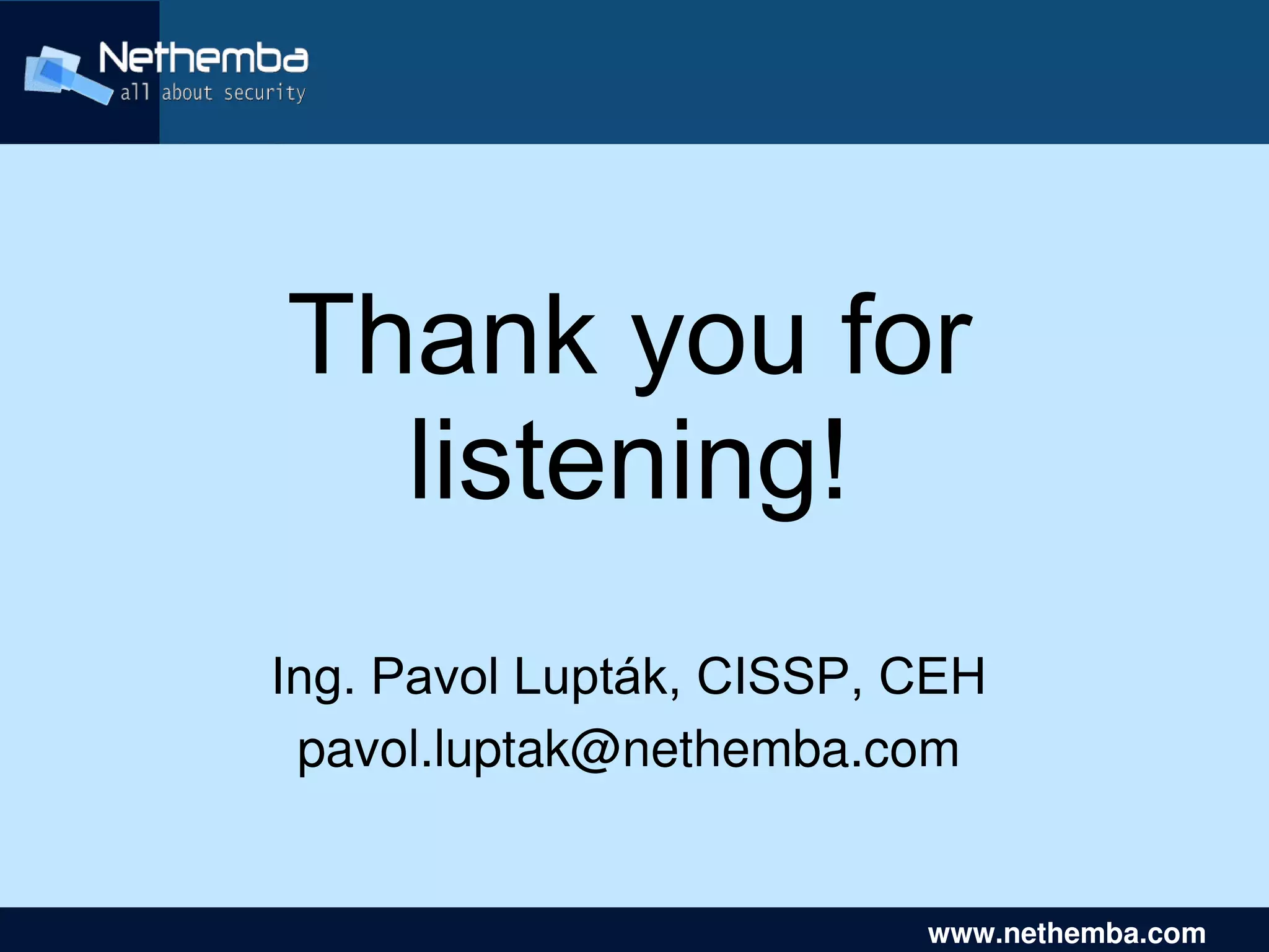 Practical Web Attacks Ppt