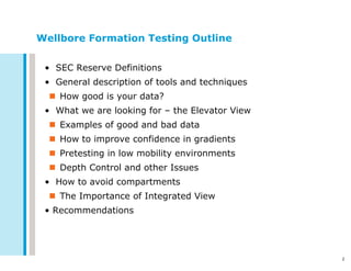 Practical wellbore formation test interpretation; #120009 (2009) | PDF