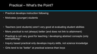 Practical work in school science | PDF