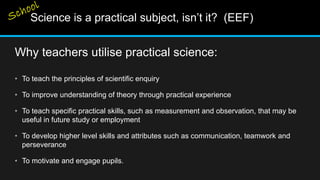 Practical work in school science | PDF | Education industry | Industries