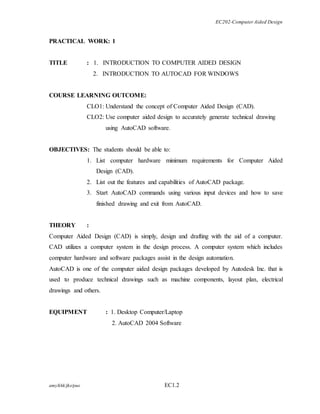 Practical work 1 | DOCX