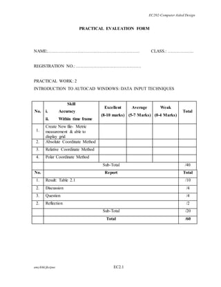 Practical work 2 | PDF