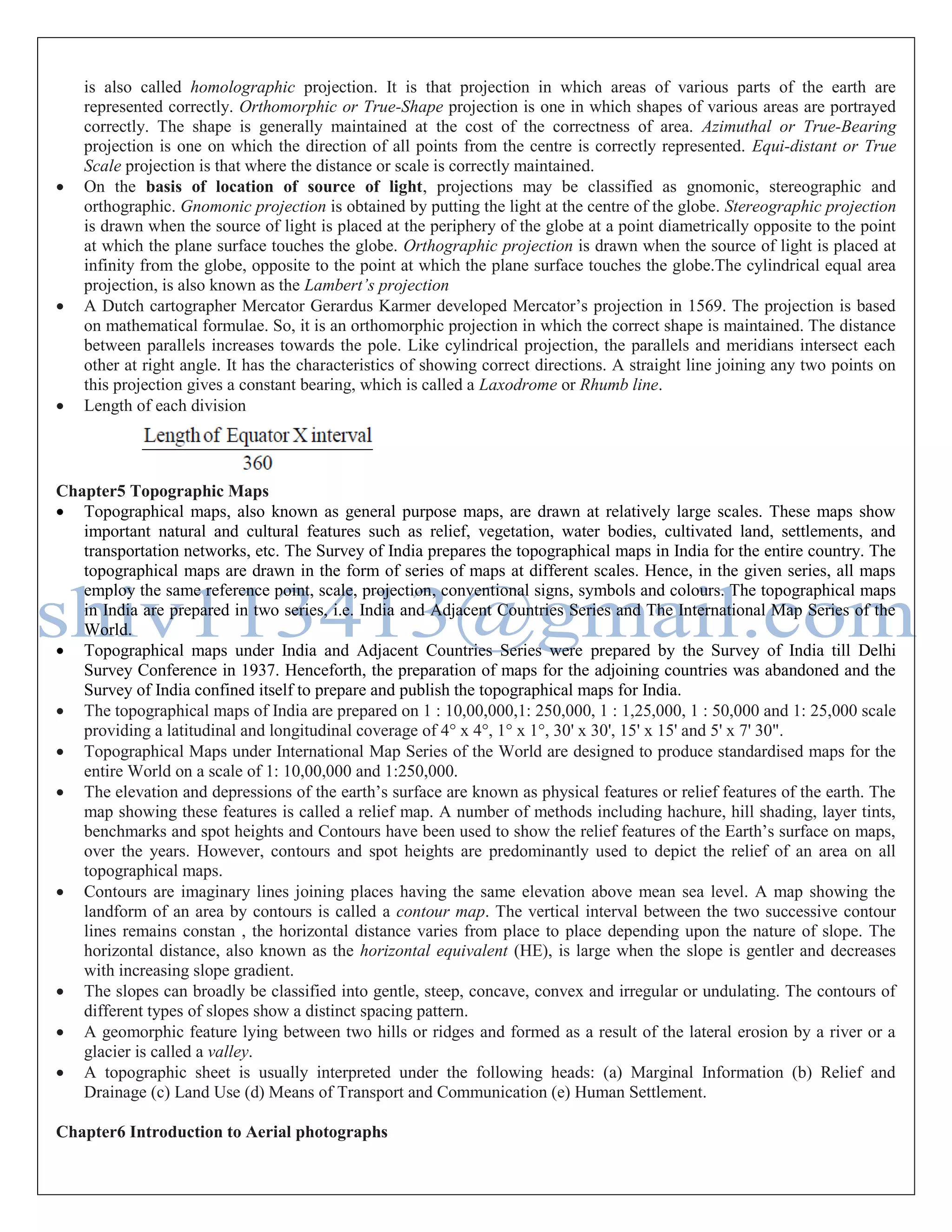 Practical work in geography | PDF