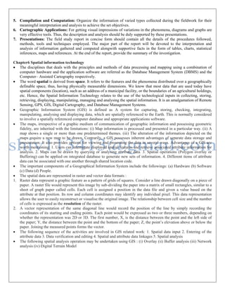 Practical work in geography | PDF