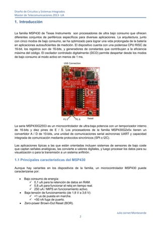 Tutorial micro MSP430 | PDF