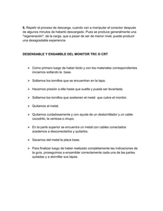 Practica Monitor Trc o Crt | DOCX
