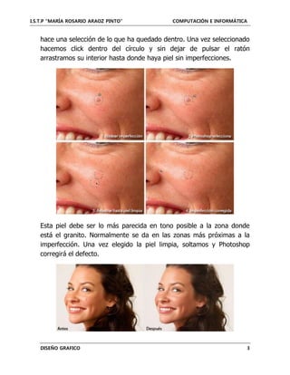 Practica n° 23 eliminar defectos de piel | PDF