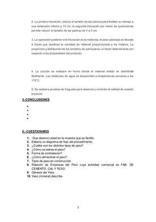 elaboracion de yeso | DOCX