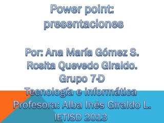 Practica ppt | PPT