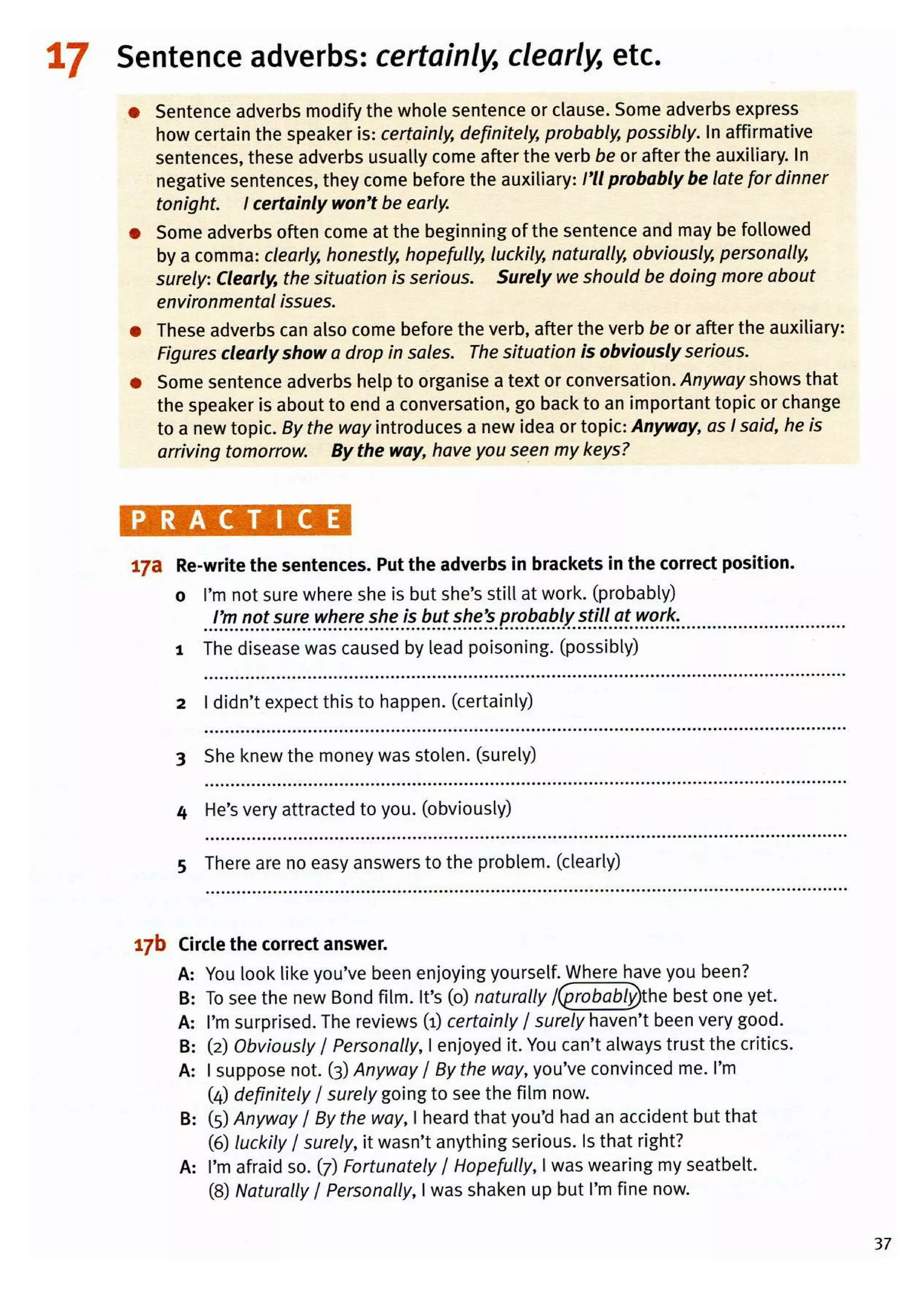 Practicar con soluc 211630127-grammar-practice-upper-intermediate completisimo | PDF