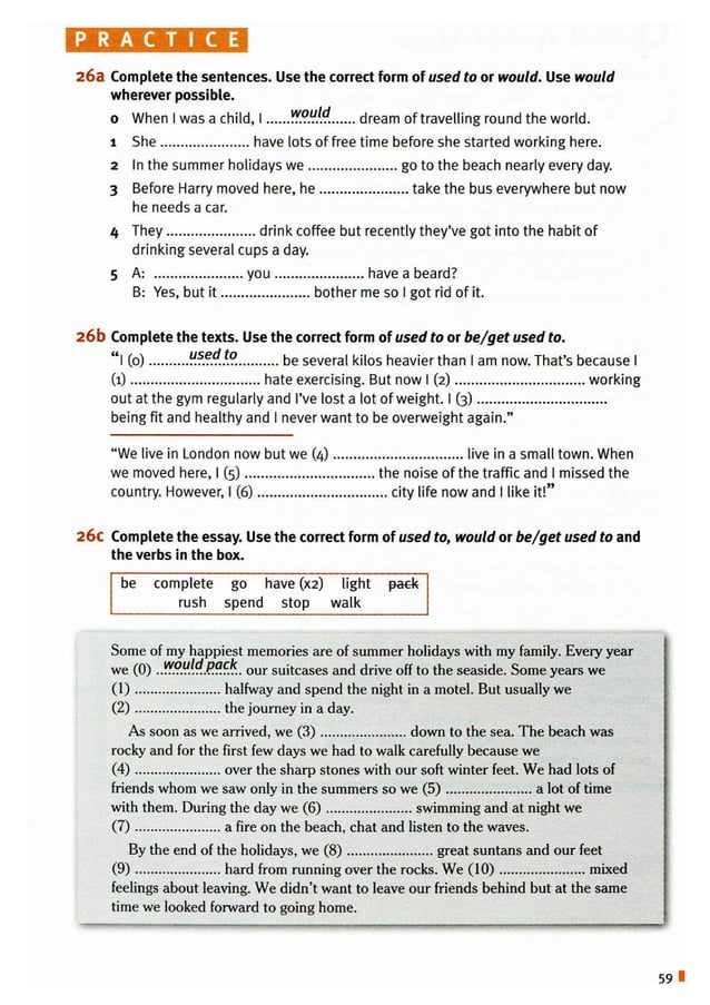 Practicar con soluc 211630127-grammar-practice-upper-intermediate completisimo | PDF