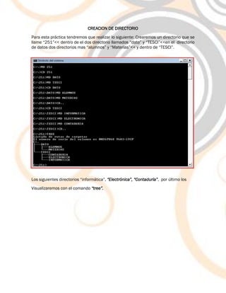 PRACTICAS "COMANDOS Y REDES" PDF. | PDF
