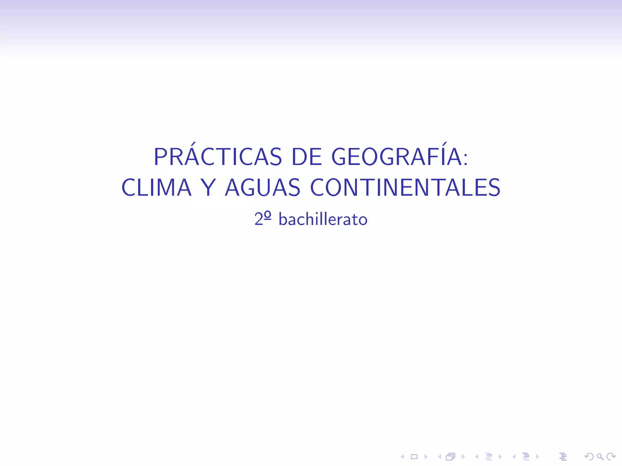 Prácticas de Geografía: el problema del agua en España | PPT