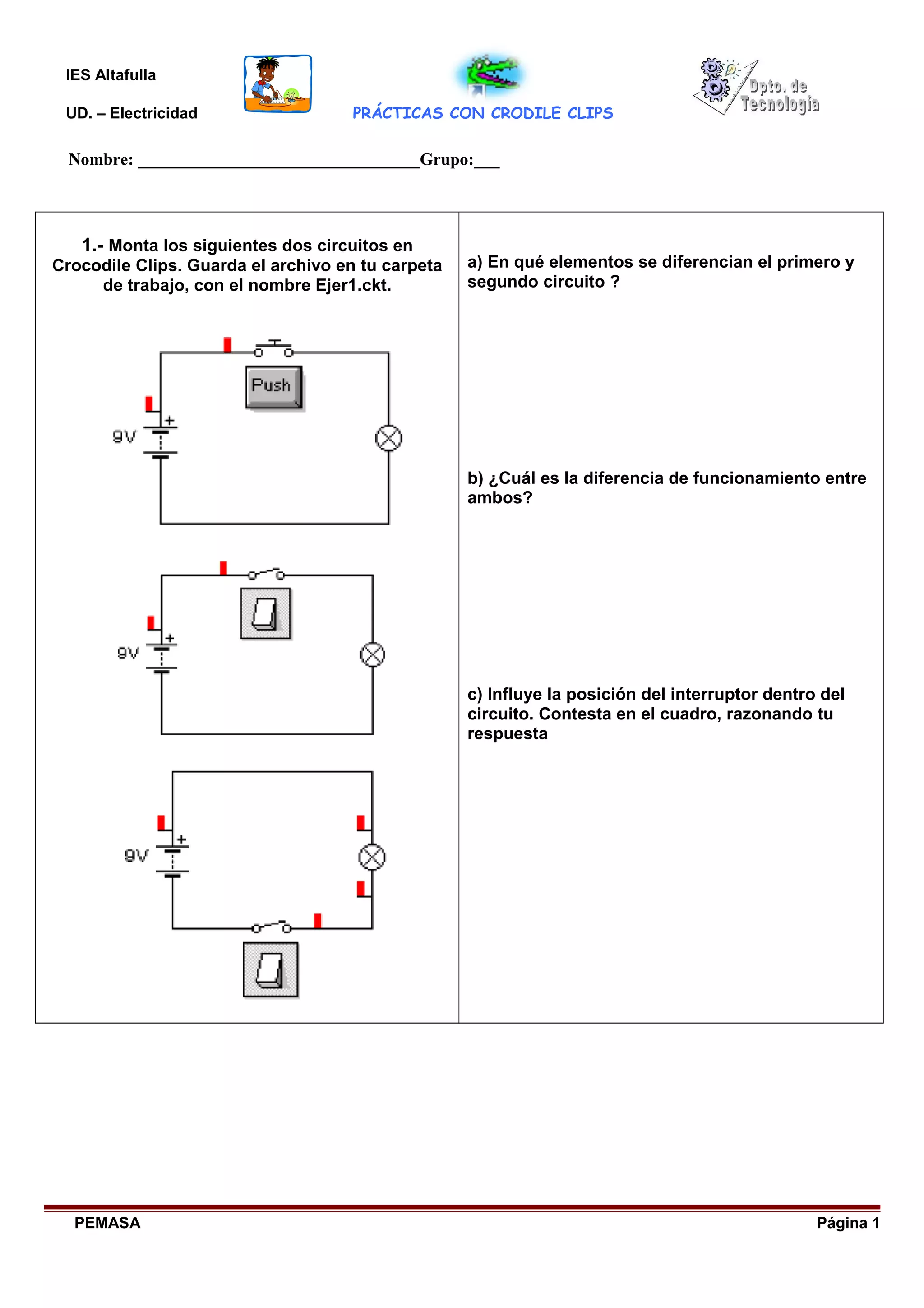 Practicas crocodrile | DOC