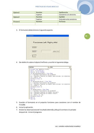 INFOSAN PRACTICAS DE VISUAL BASIC 6 B | DOCX | Programming Languages ...