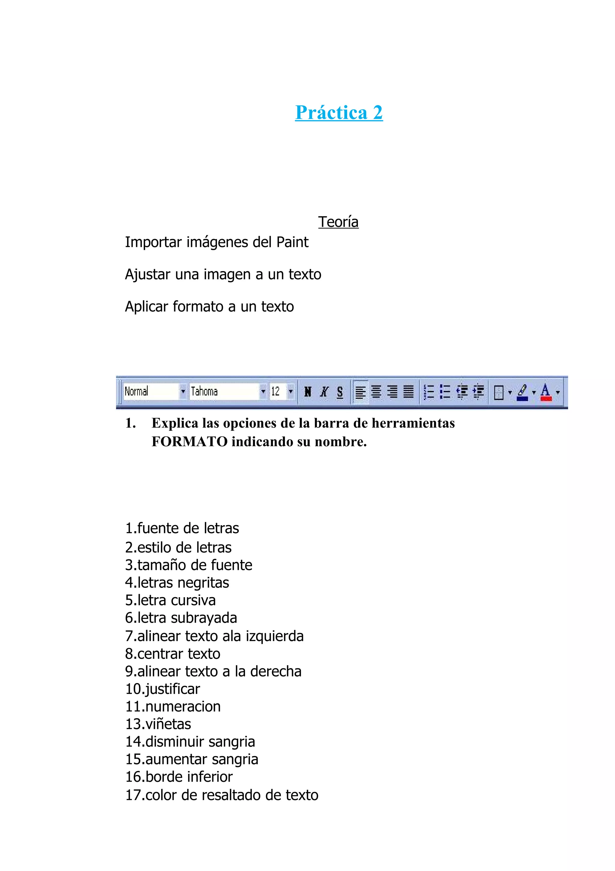 Practicas de word | PDF