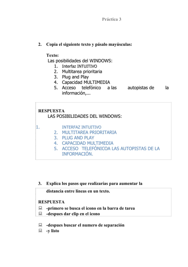 Practicas de word | RTF