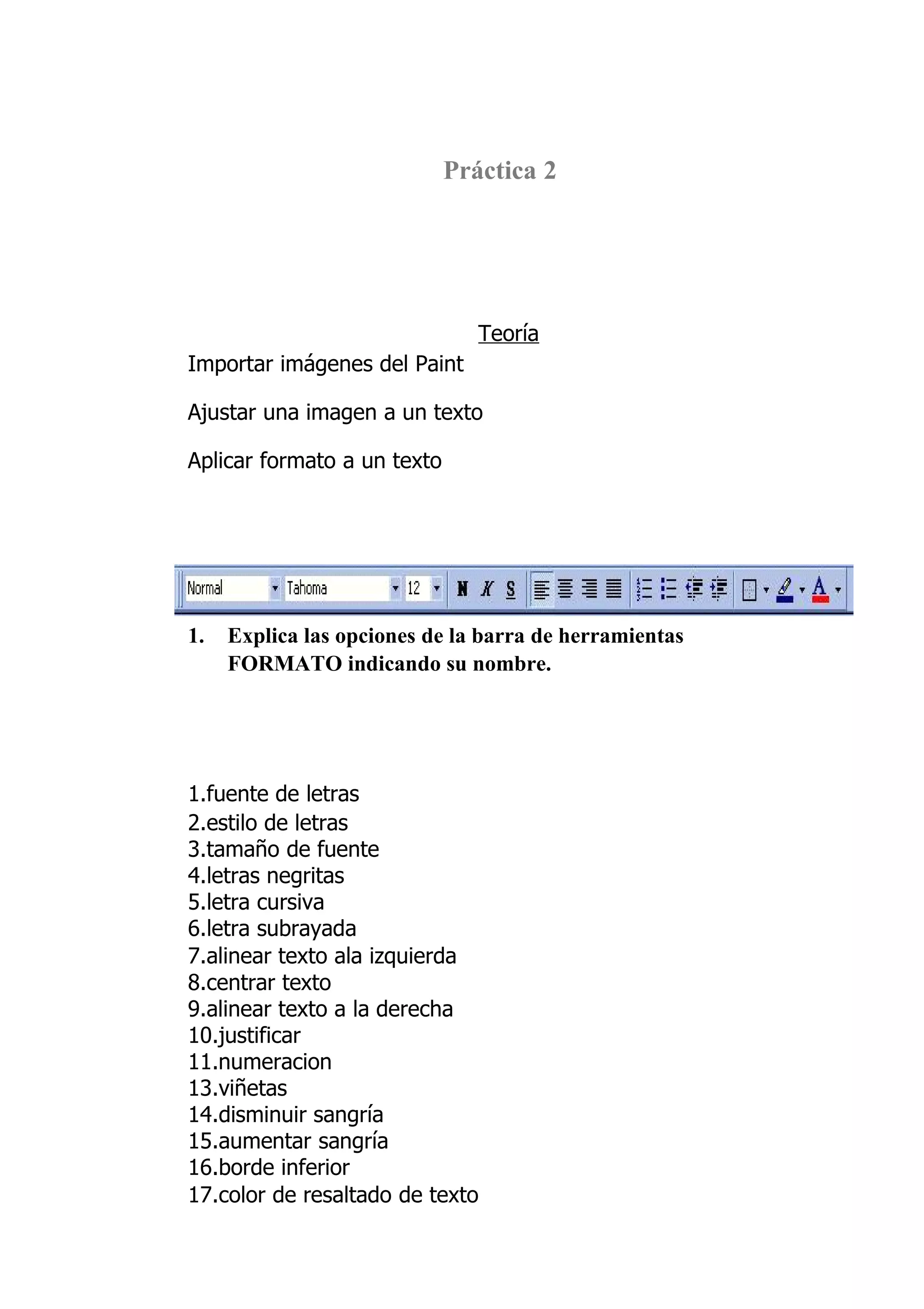 Practicas de word resuelto | RTF