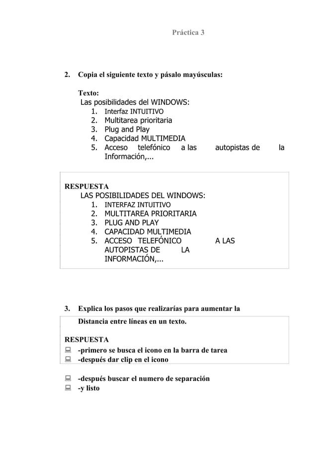 Practicas de word resuelto | RTF