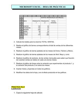 Practicas excel | PDF
