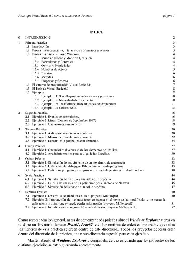Practicas Visualbasic 60 Pdf