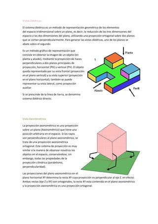 Vistas De Un Dibujo Tecnico | PDF
