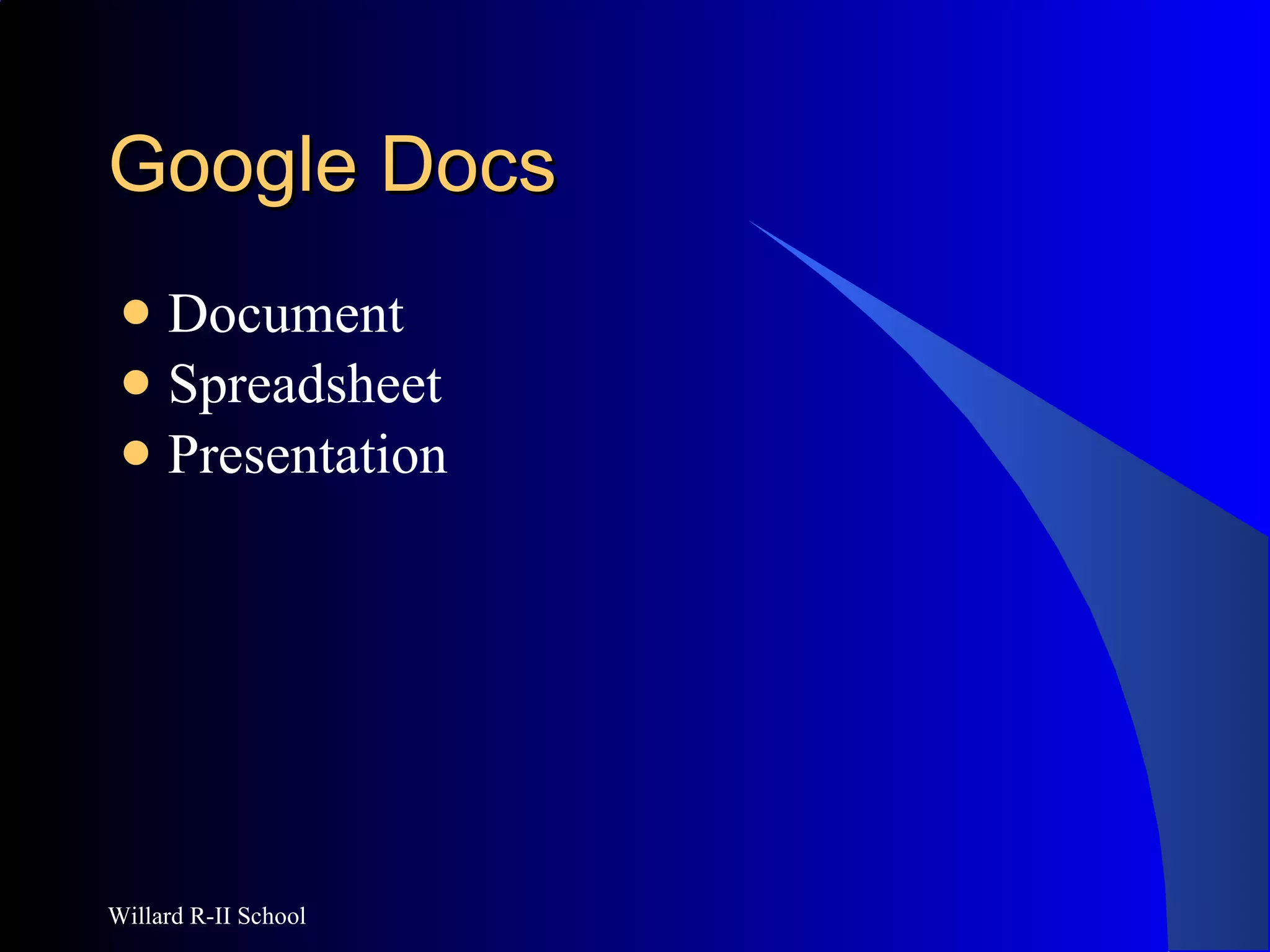 edited title to practice google docs powerpoint | PPT