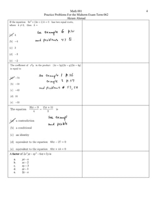 Practice001 chp&1 | PDF | Educational Assessment | Education