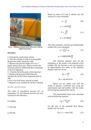 Practice 1 flow around cylinder | PDF