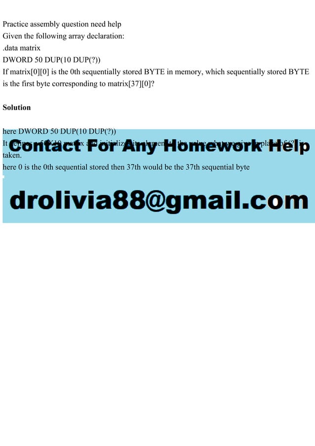 Practice assembly question need helpGiven the following array decl.pdf