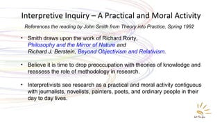 Practice-based research | PPT | Science