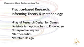 Practice based research | PPT