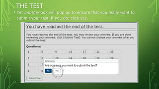 Practice CAASPP Directions in PPT | PPTX