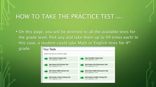 Practice CAASPP Directions in PPT | PPTX