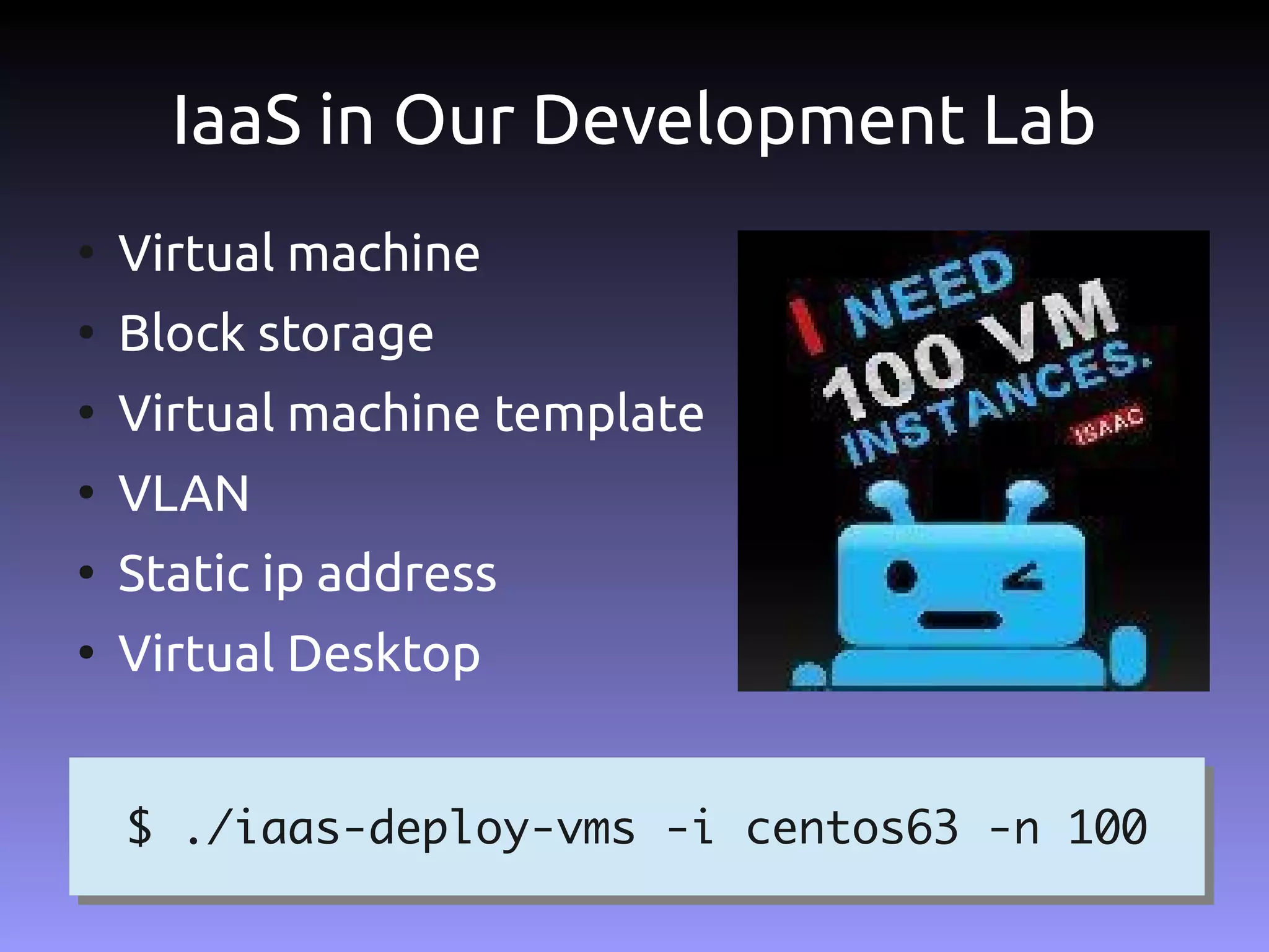 Practice and challenges from building IaaS | PDF