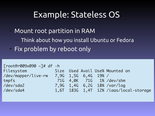 Practice and challenges from building IaaS | PDF