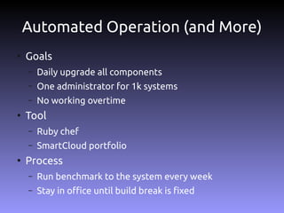 Practice and challenges from building IaaS | PDF