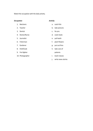 Practice conversation | DOCX