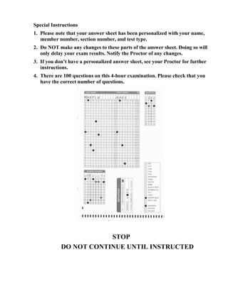 Practiceexamssgb | PDF
